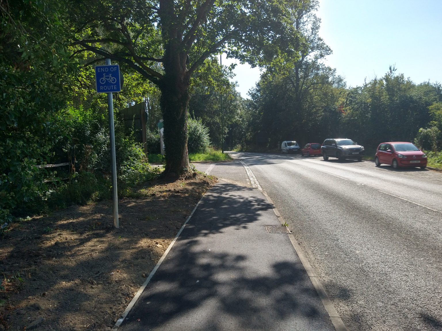 Robin Hood Roundabout main works completed – Sussex Transport Projects