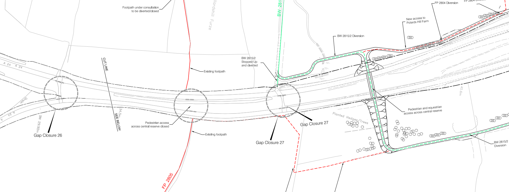What the 00s A24 improvements could of been – Sussex Transport Projects
