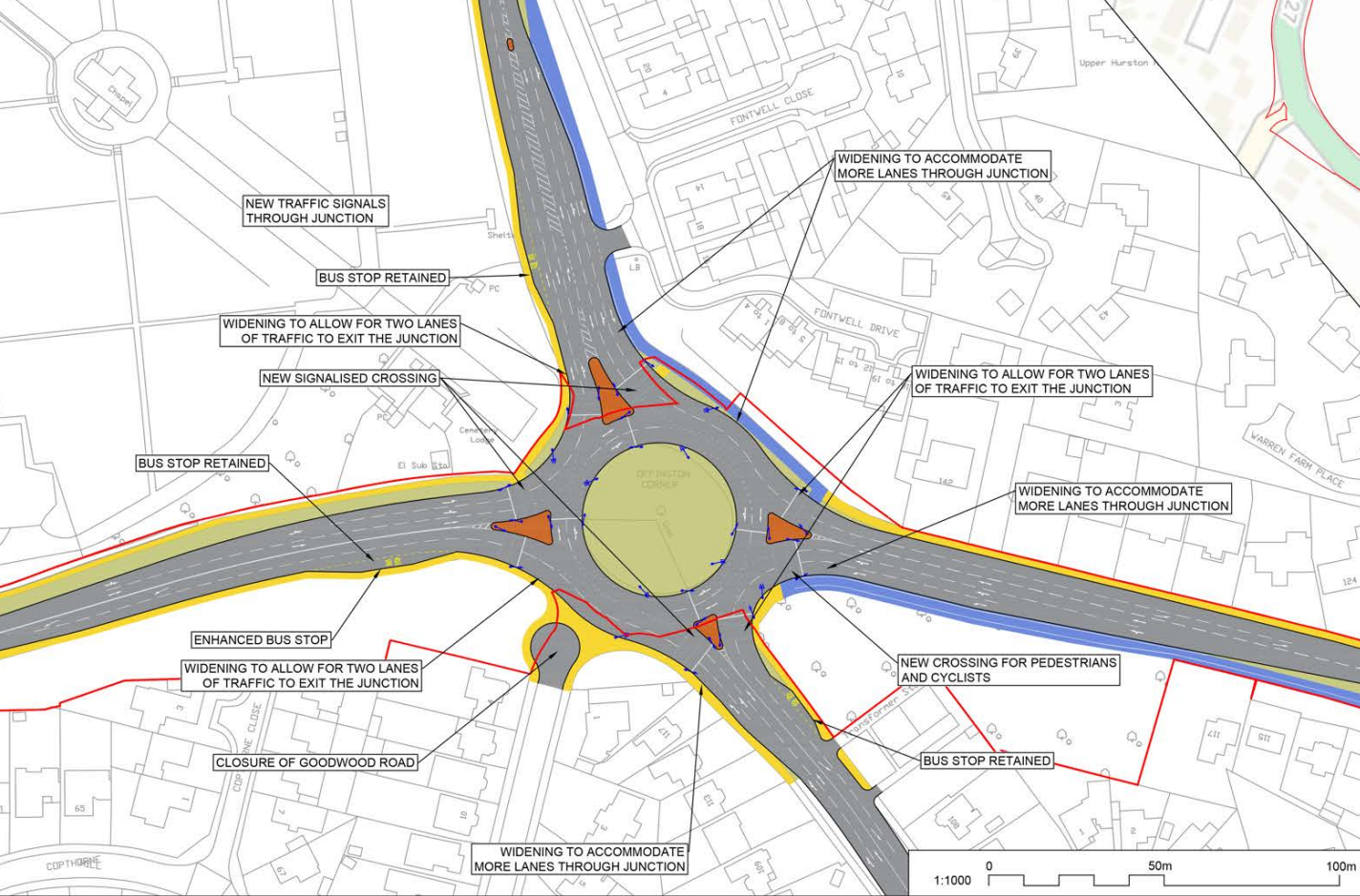 A27 Worthing & Lancing improvement program scaled down as an interim ...